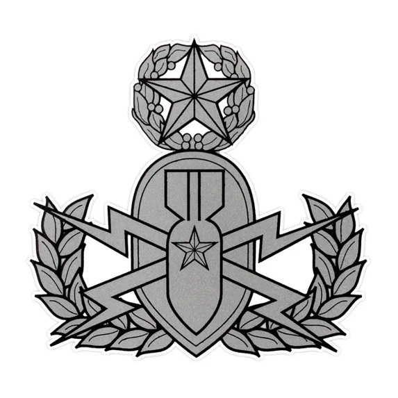 DOPASTICKER Master Eod Sticker Military Soldier Decal Phone Decal Water ...