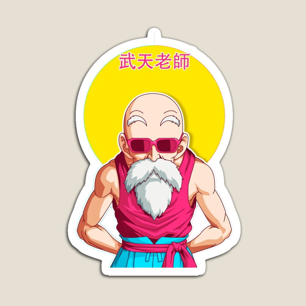 DOPASTICKER Master Roshis - Dbz Gohan Sticker Decorative Laptop, Phone ...