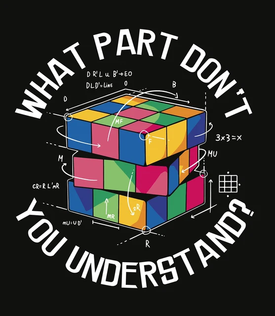 DOPASTICKER Math Science Sticker Cube Puzzle Genius Gifted Iq Smart ...