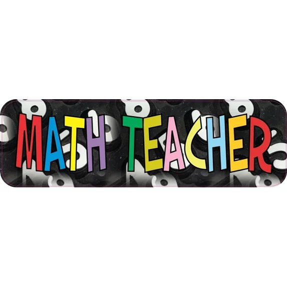DOPASTICKER Math Teacher Teaching Sticker Phone Sticker, Latop Sticker ...