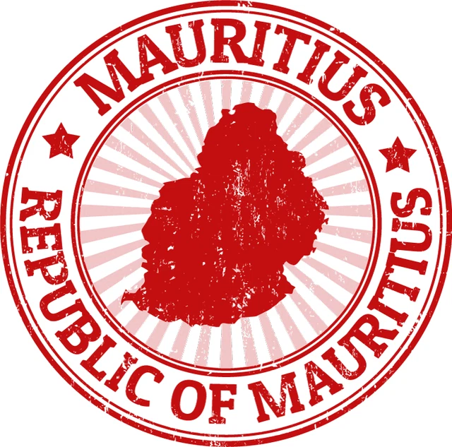 DOPASTICKER Mauritius Round Car Sticker Phone Decal Water Bottle ...