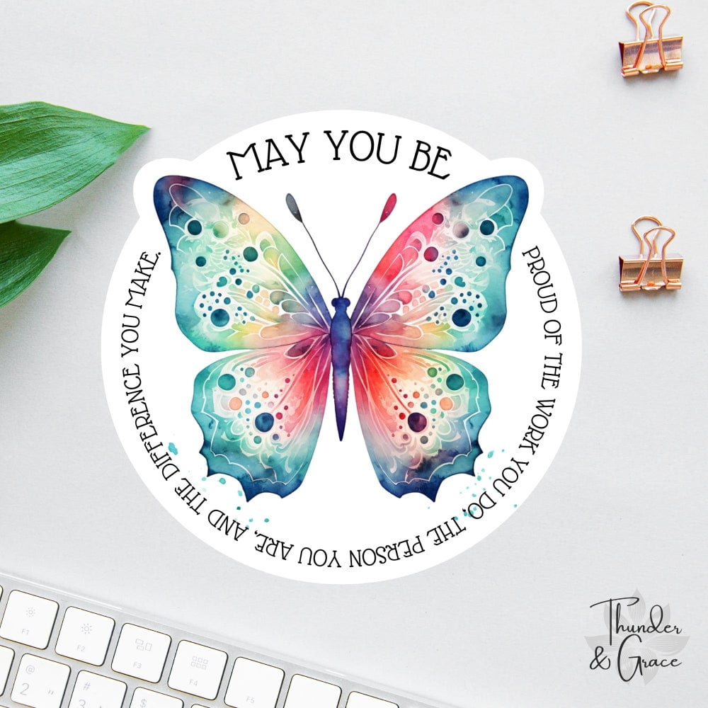 DOPASTICKER May You Be Proud Of The Work You Do Social Worker Nurse ...