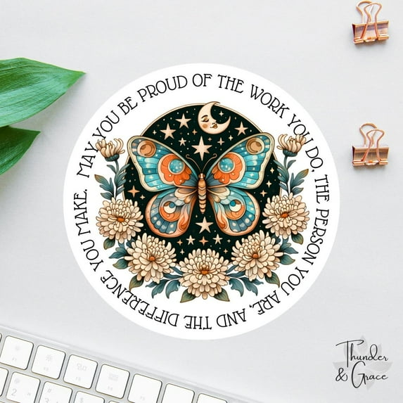 DOPASTICKER May You Be Proud Of The Work You Do Sticker, Social Worker ...