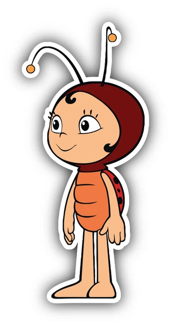 DOPASTICKER Maya The Bee Cartoon Lara Sticker Decal Phone Decal Water ...