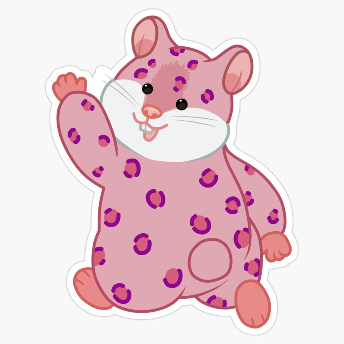 DOPASTICKER Mazin' Hamsters Pixie Sticker, Phone Sticker Car Sticker ...