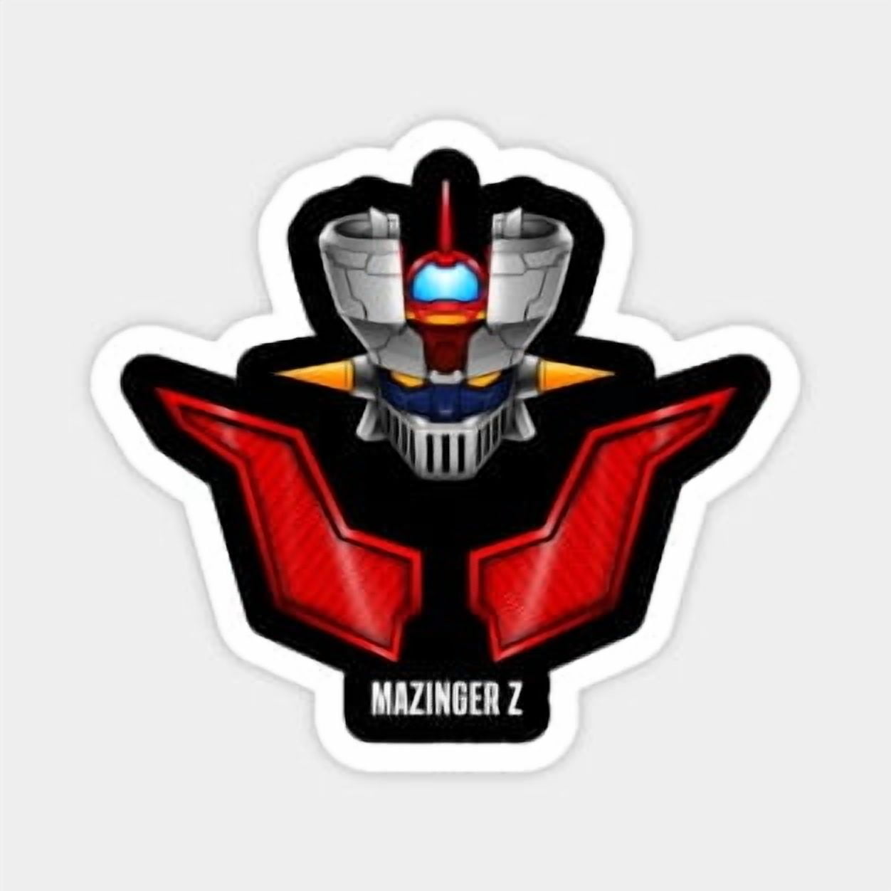 DOPASTICKER Mazinger Z Decorative Laptop, Phone Stickers, Waterproof ...