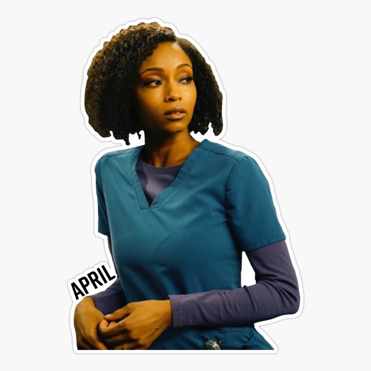 DOPASTICKER Med, April Ton, Yaya Dacosta Sticker, Phone Sticker Car ...