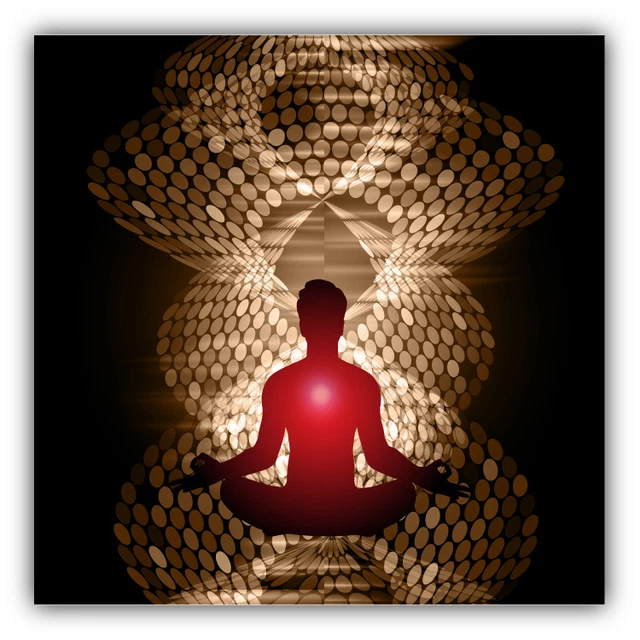 DOPASTICKER Meditation Yoga Emblem Sticker Decal Phone Decal Water ...