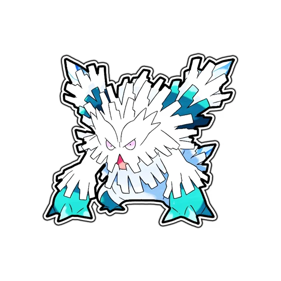 DOPASTICKER Mega Abomasnow Sticker Decal Phone Decal Water Bottle ...