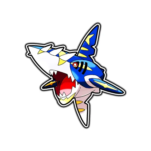 DOPASTICKER Mega Sharpedo Sticker Decal Phone Decal Water Bottle ...