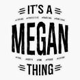 DOPASTICKER Megan Name Birthday Gift Sticker, Phone Sticker Car Sticker ...