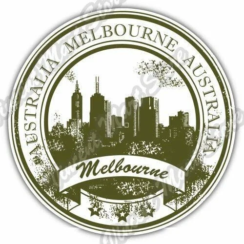 DOPASTICKER Melbourne Australia Country Car Sticker Decal Phone Decal ...