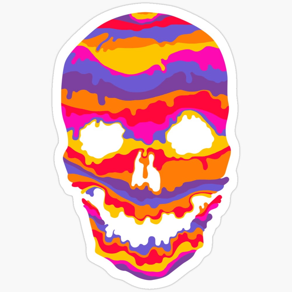 DOPASTICKER Melting Inside Sticker Phone Decal Water Bottle Stickers ...