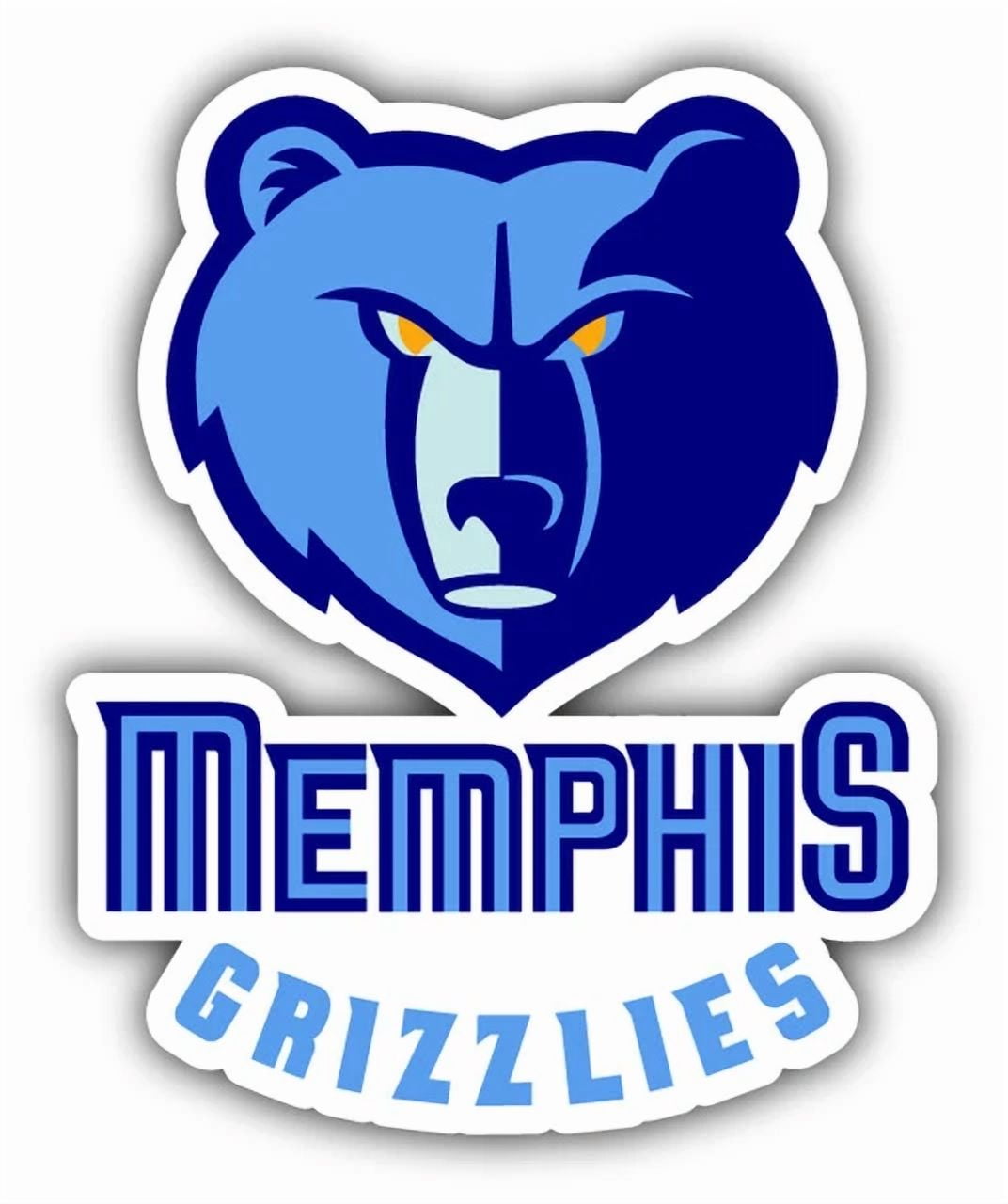 DOPASTICKER Memphis Grizzlies Basketball Sport Logo Car Sticker Phone ...
