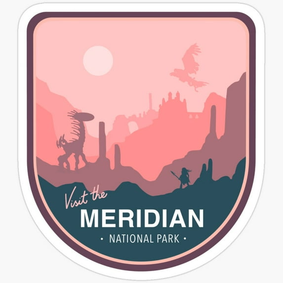 DOPASTICKER Meridian National Park Ii Sticker Phone Sticker, Latop ...