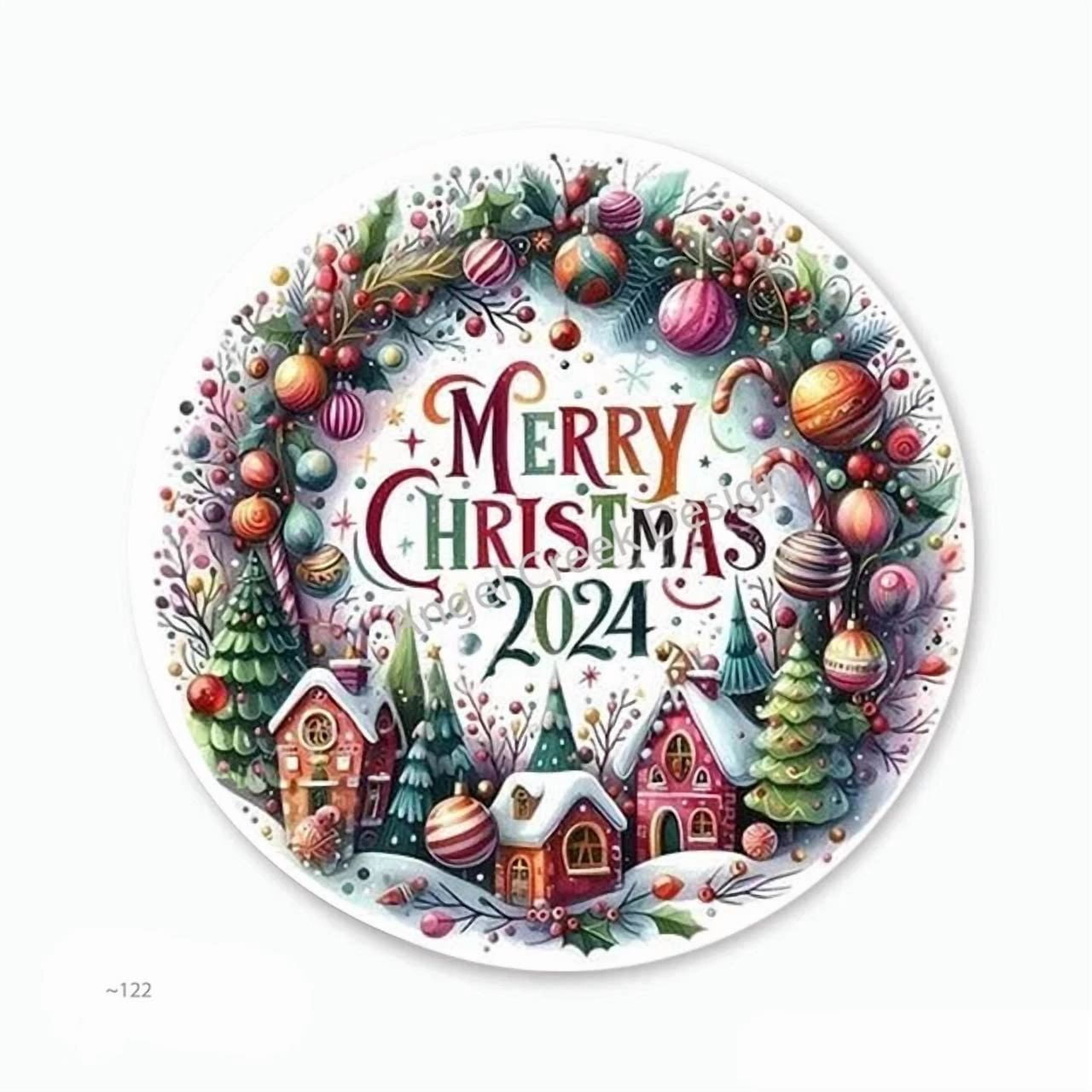 DOPASTICKER Merry Chri.Stm.As 20Holiday Scrapbook Stickers Phone Decal ...