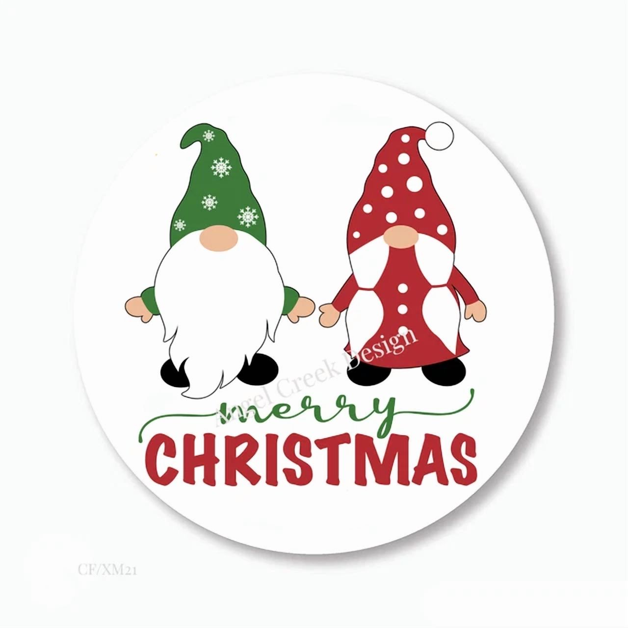 DOPASTICKER Merry Chri.Stm.As Holiday Gnomes Scrapbook Stickers Phone ...