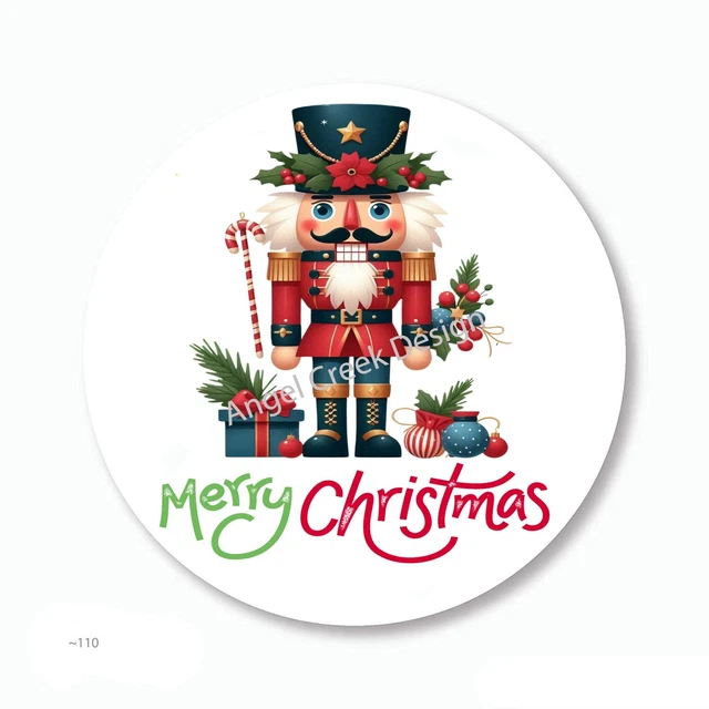 DOPASTICKER Merry Chri.Stm.As Nutcracker Scrapbook Stickers Holiday ...