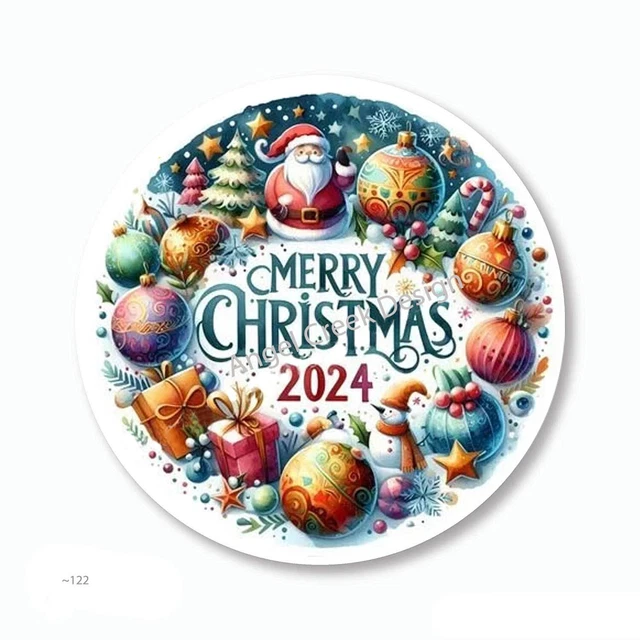 DOPASTICKER Merry Chri.Stm.As Ornaments 20Scrapbook Stickers Phone ...