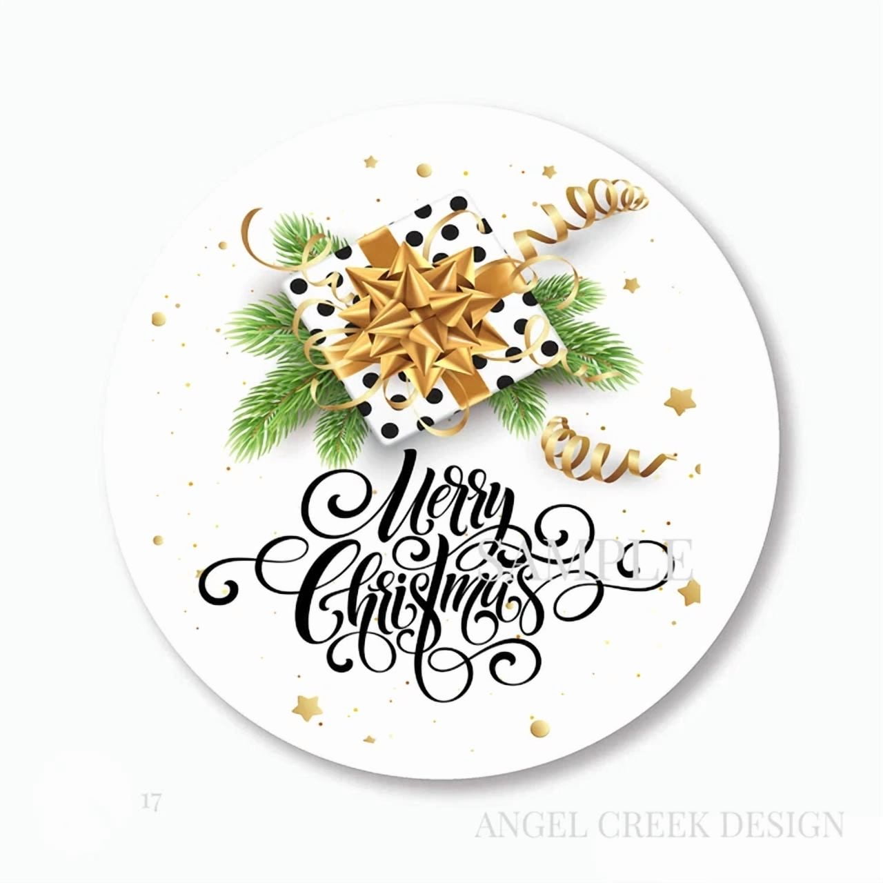 DOPASTICKER Merry Chri.Stm.As Scrapbook Stickers Holiday Phone Decal ...