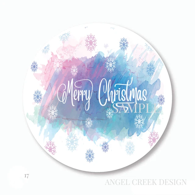 DOPASTICKER Merry Chri.Stm.As Snowflake Scrapbook Stickers Phone Decal ...
