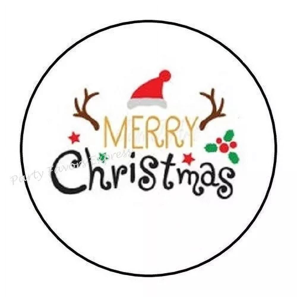 DOPASTICKER Merry Chris.Tmas Perfect For Water Bottles, Laptops, Phones ...