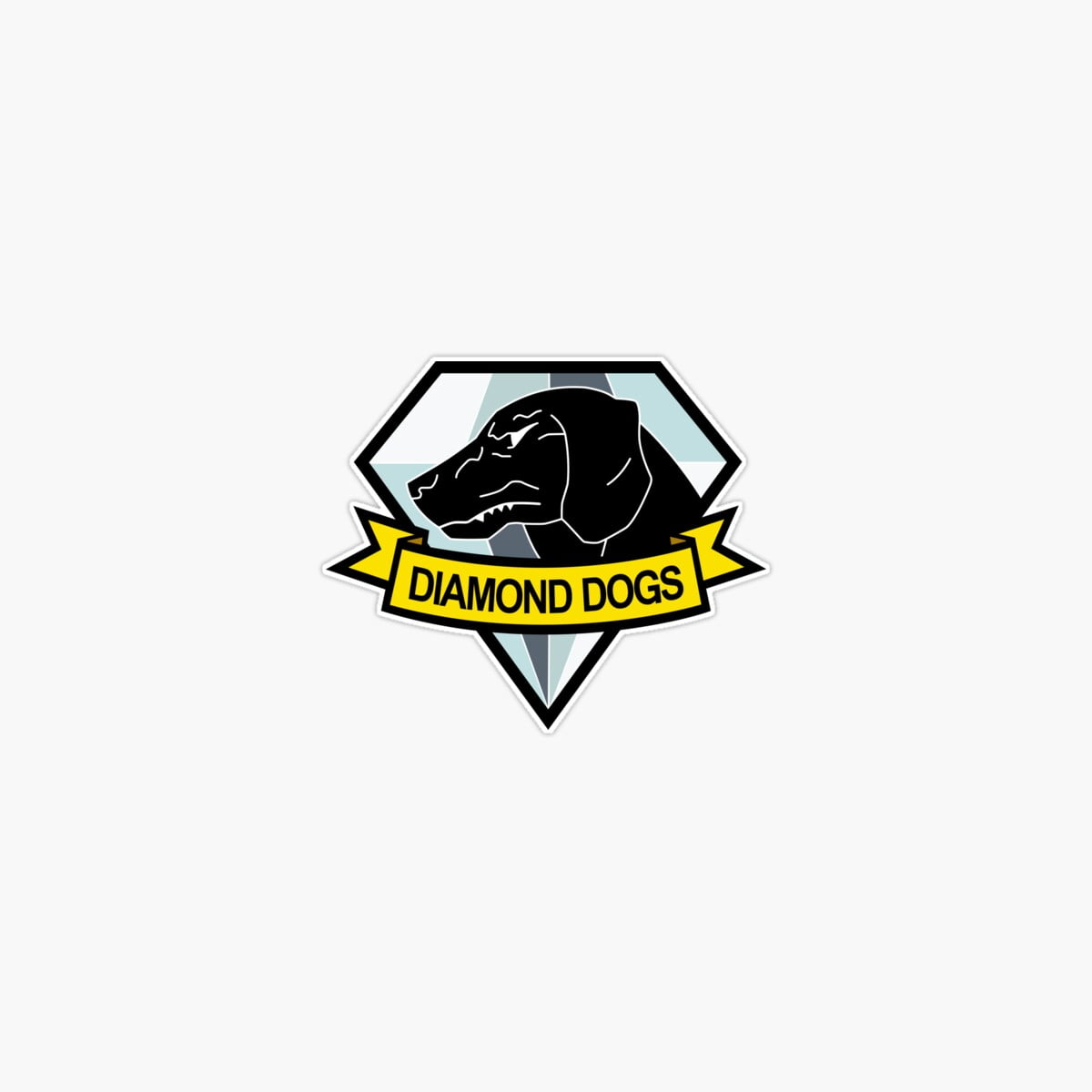DOPASTICKER Metal Gear Solid - Diamond Dogs Insignia Sticker, Phone ...