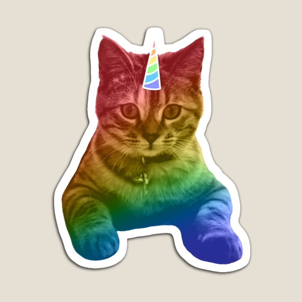 DOPASTICKER Mewnicorn Sticker Decorative Laptop, Phone Stickers ...