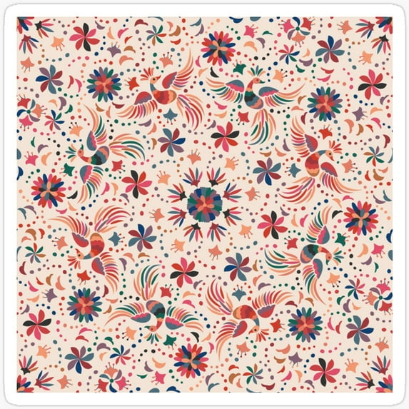 DOPASTICKER Mexi.Can Seamless Pattern In Beige Colors - Perfect ...