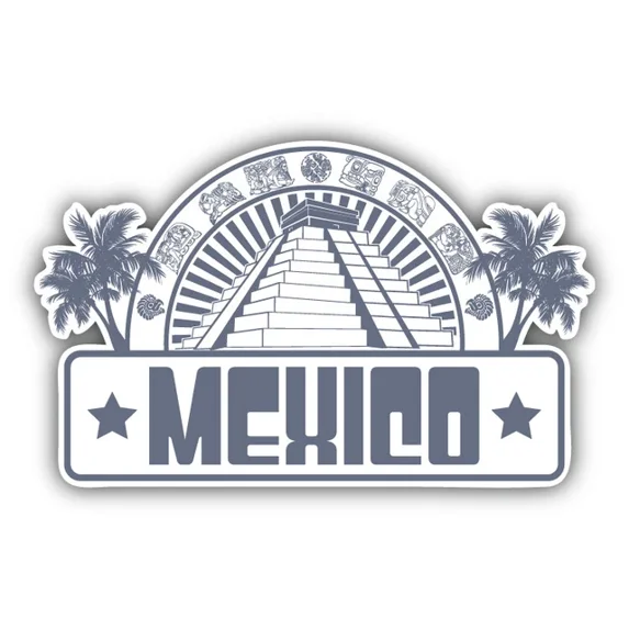 DOPASTICKER Mexico Car Sticker Phone Decal Water Bottle Stickers, Cars ...