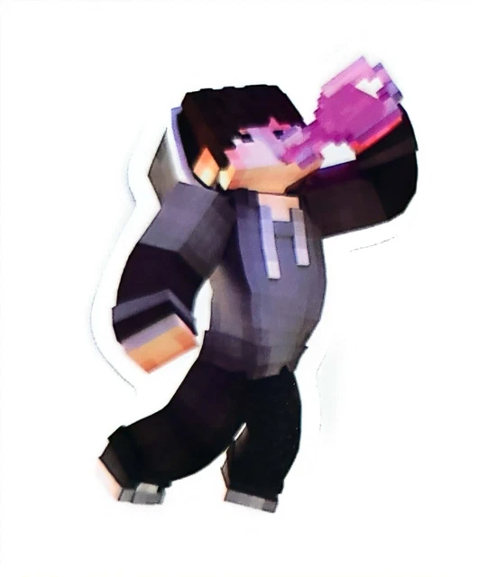 DOPASTICKER Microsoft Minecraft Steve Enderman Creeper Zombie Mojang ...