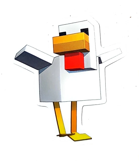 DOPASTICKER Microsoft Minecraft Steve Enderman Creeper Zombie Mojang ...