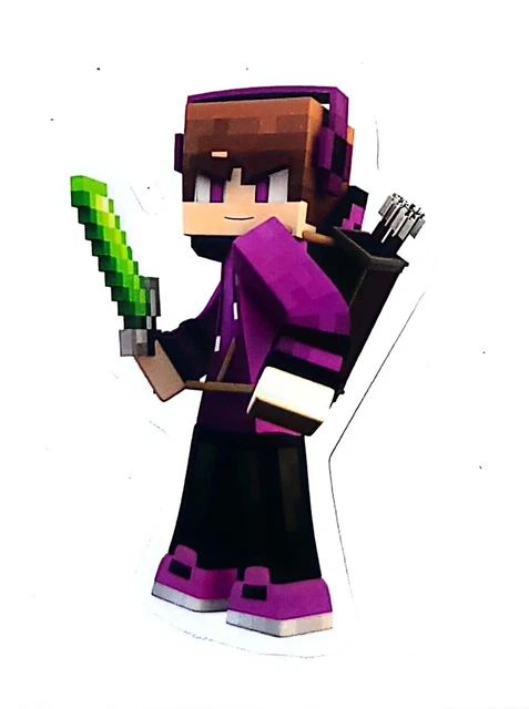 DOPASTICKER Microsoft Minecraft Steve Enderman Creeper Zombie Mojang ...