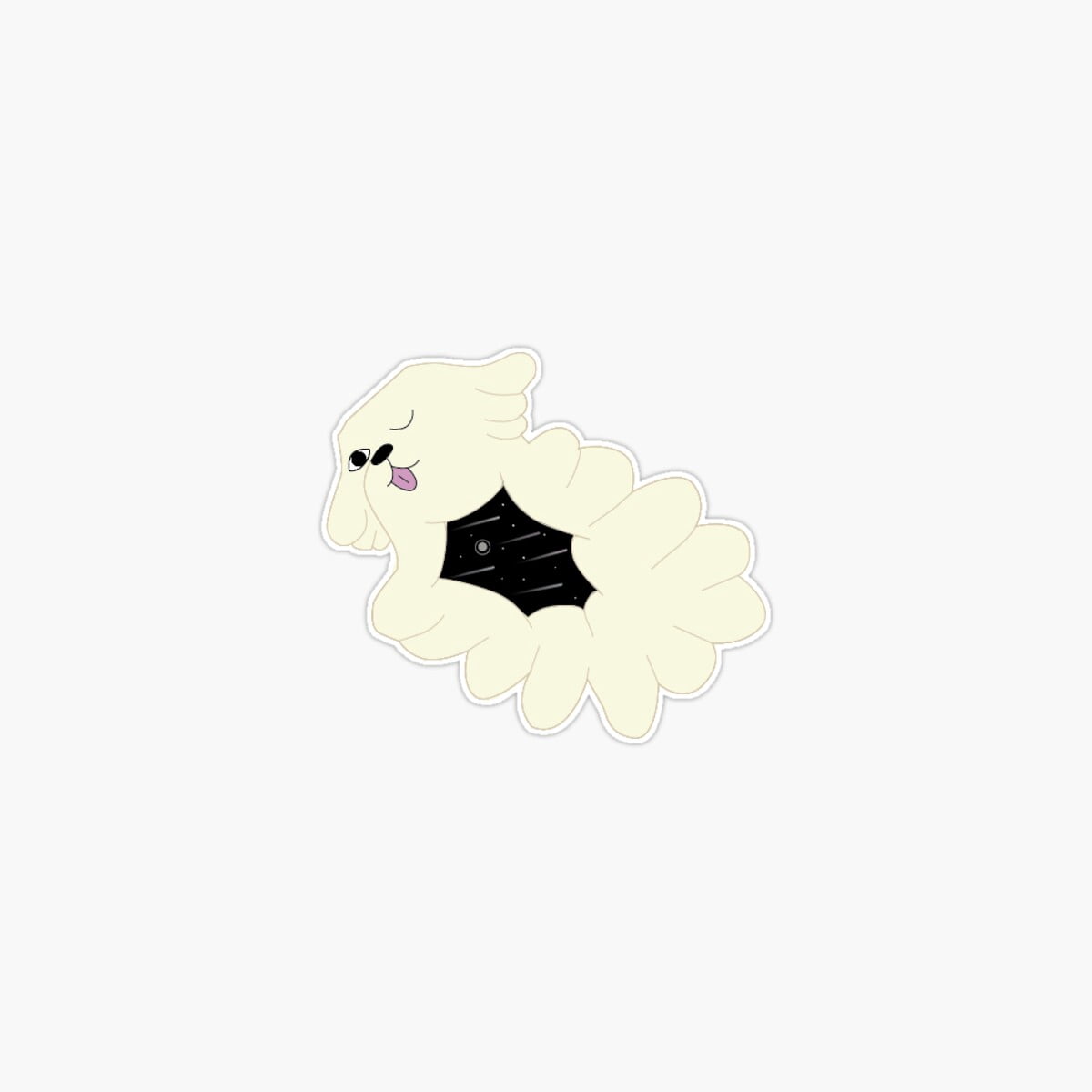 DOPASTICKER Midnight Gospel Dog Sticker, Phone Sticker Water Bottle ...