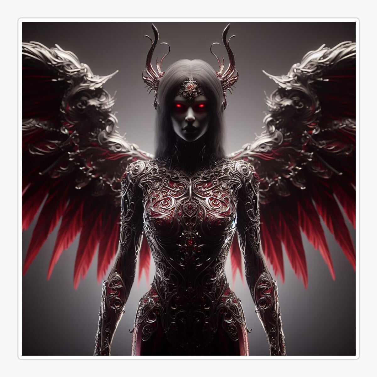 DOPASTICKER Midnight Phantasm Sticker, Phone Sticker Water Bottle ...