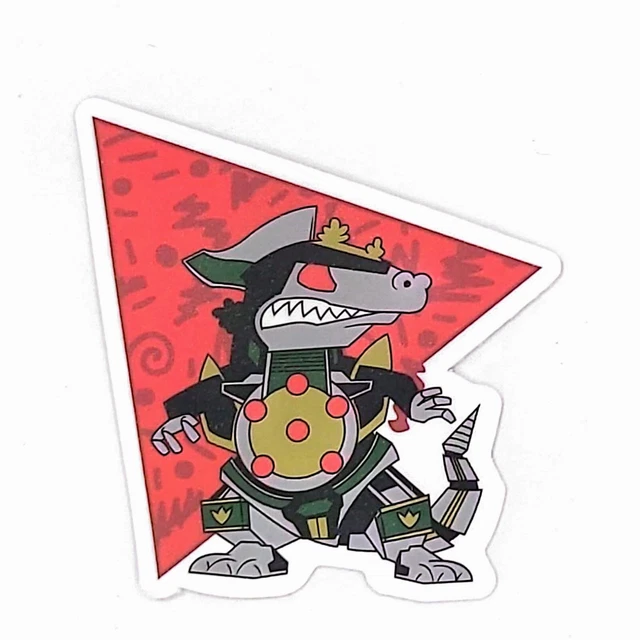 DOPASTICKER Mighty Morphin Power Rangers Dragonzord Mmpr Super Hero ...