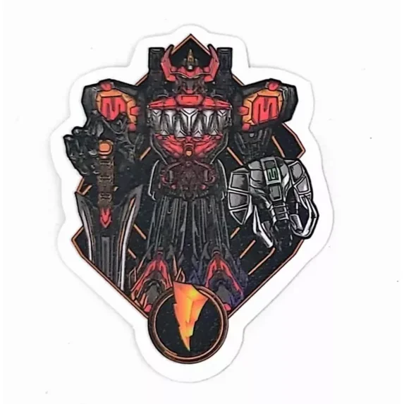 DOPASTICKER Mighty Morphin Power Rangers Megazord Mmpr Super Hero ...