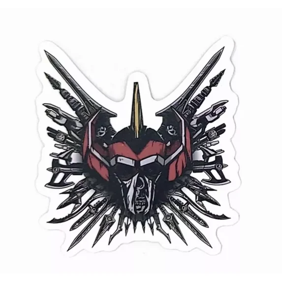 DOPASTICKER Mighty Morphin Power Rangers Megazord Mmpr Super Hero ...