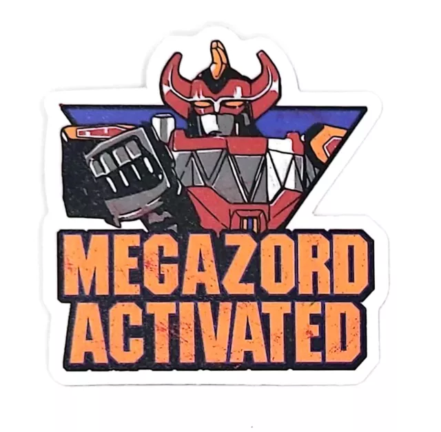 DOPASTICKER Mighty Morphin Power Rangers Megazord Mmpr Super Hero ...