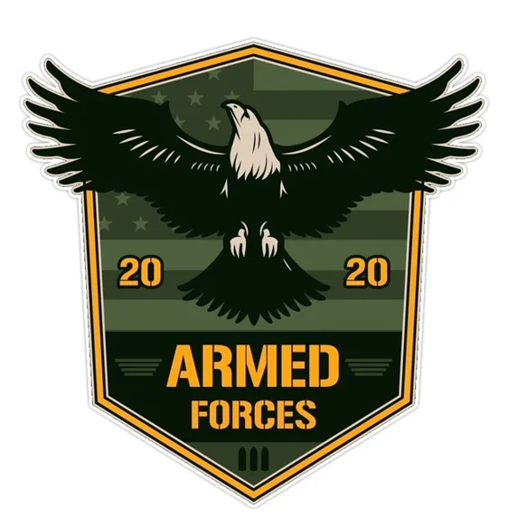 DOPASTICKER Military Armed Forces Sticker Military Soldier Decal Phone ...