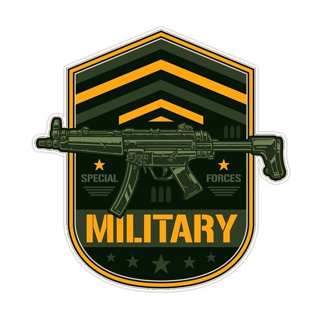 DOPASTICKER Military Special Forces Sticker Military Soldier Decal ...