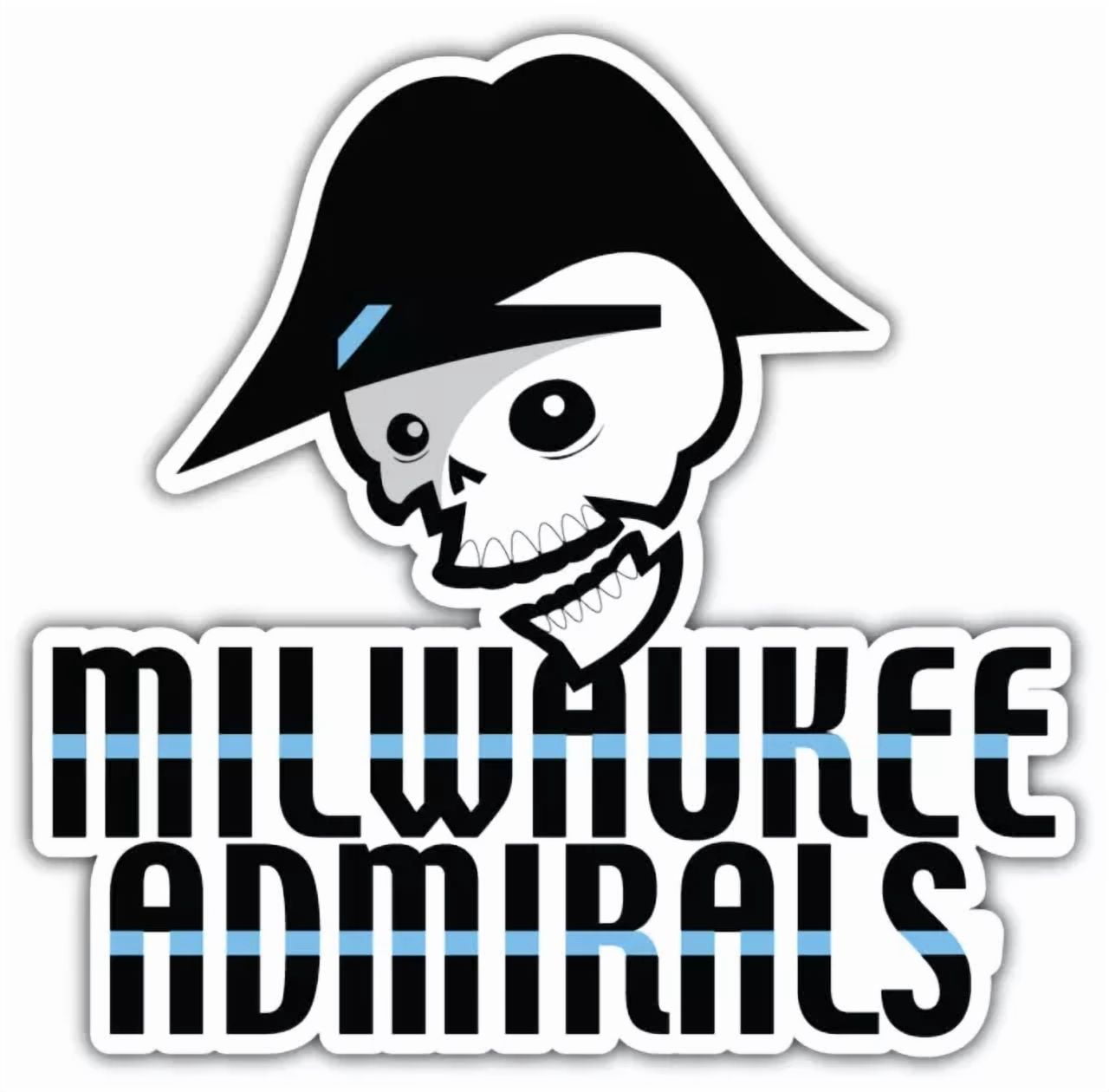 DOPASTICKER Milwaukee Admirals Minor Hockey Sport Car Sticker Phone ...