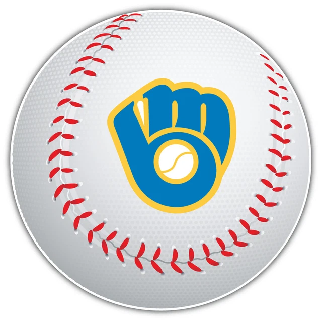 DOPASTICKER Milwaukee Brewers Baseball Sport Logo Car Sticker Phone ...