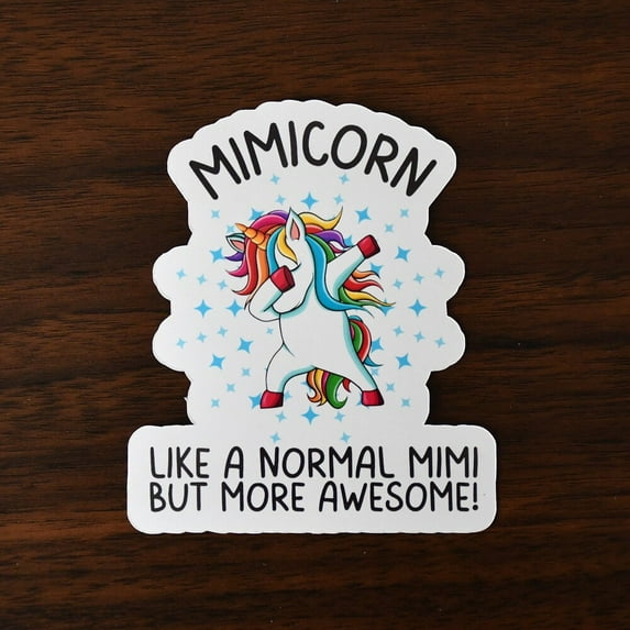 DOPASTICKER Mimicorn Unicorn Cute Mother’s Day Gift Sticker Phone ...