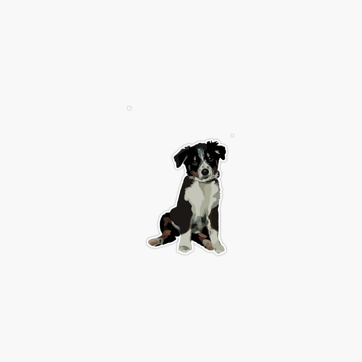 DOPASTICKER Mini Aussie Sticker, Phone Sticker Water Bottle Sticker Car ...