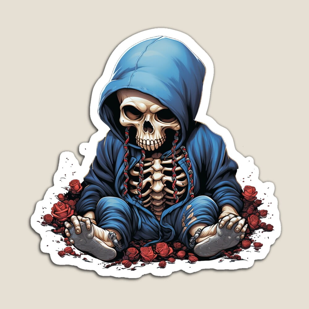 DOPASTICKER Mini Skeleton - Full Size Skeleton - Life Skeleton - Hallo ...