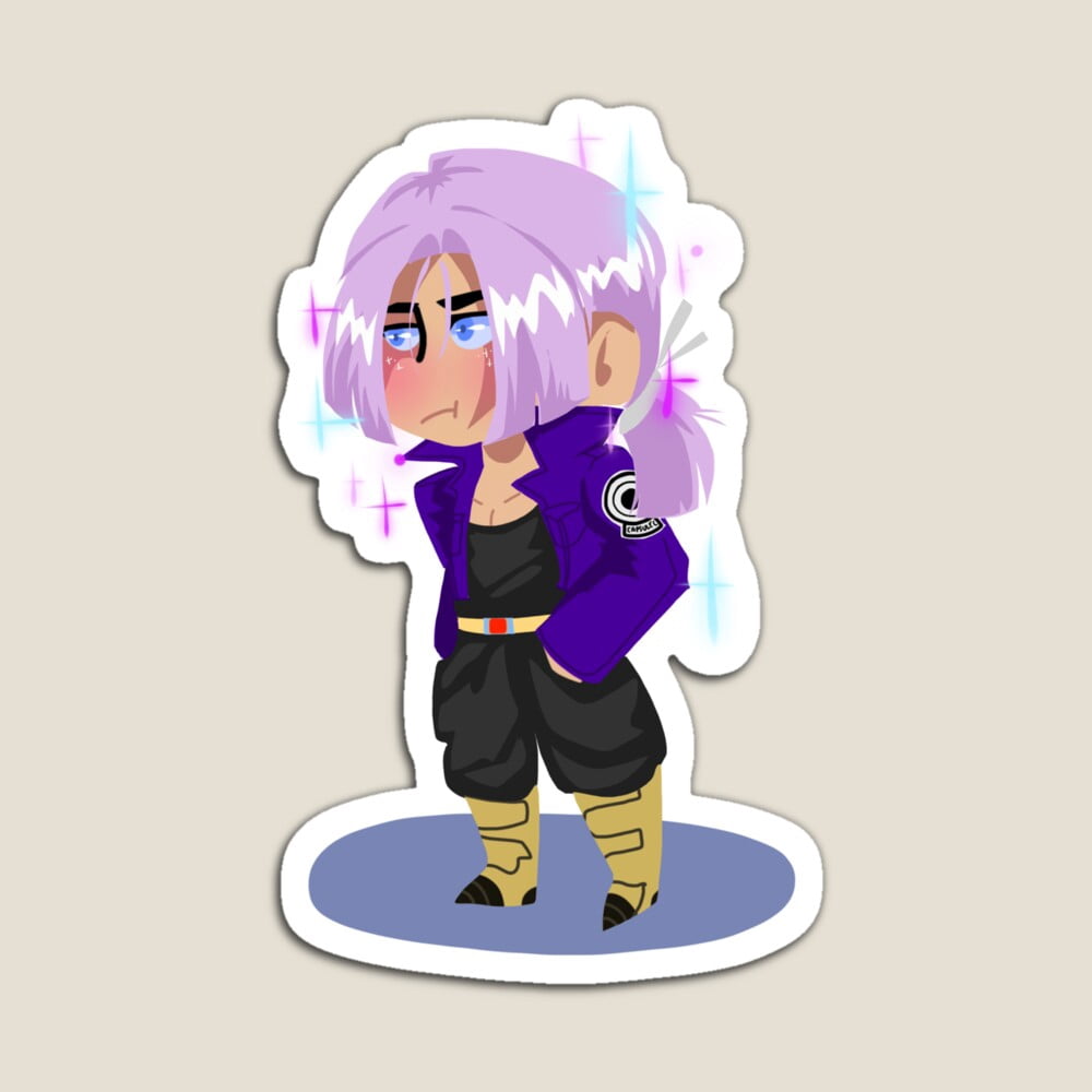 DOPASTICKER Mirai Trunks Decorative Laptop, Phone Stickers, Waterproof ...