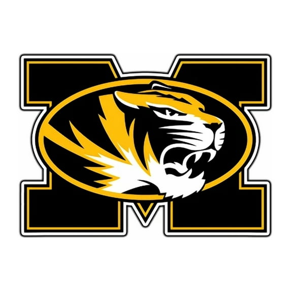 DOPASTICKER Missouri Tigers Monogram Logo #2 Decorative Laptop, Phone ...