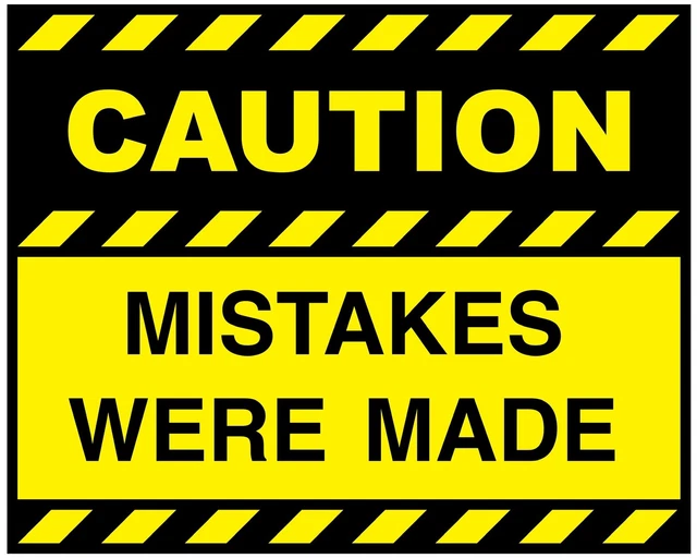 DOPASTICKER Mistakes Sticker Sense Caution Trouble Prank Workplace Lol ...