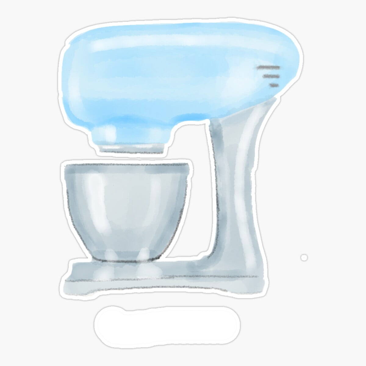 DOPASTICKER Mixer Sticker, Phone Sticker Water Bottle Sticker Car ...